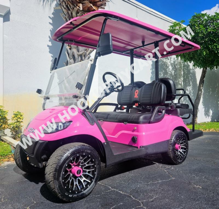 Rev Up Your Style: Custom Pink Golf Carts for the Ultimate Ride